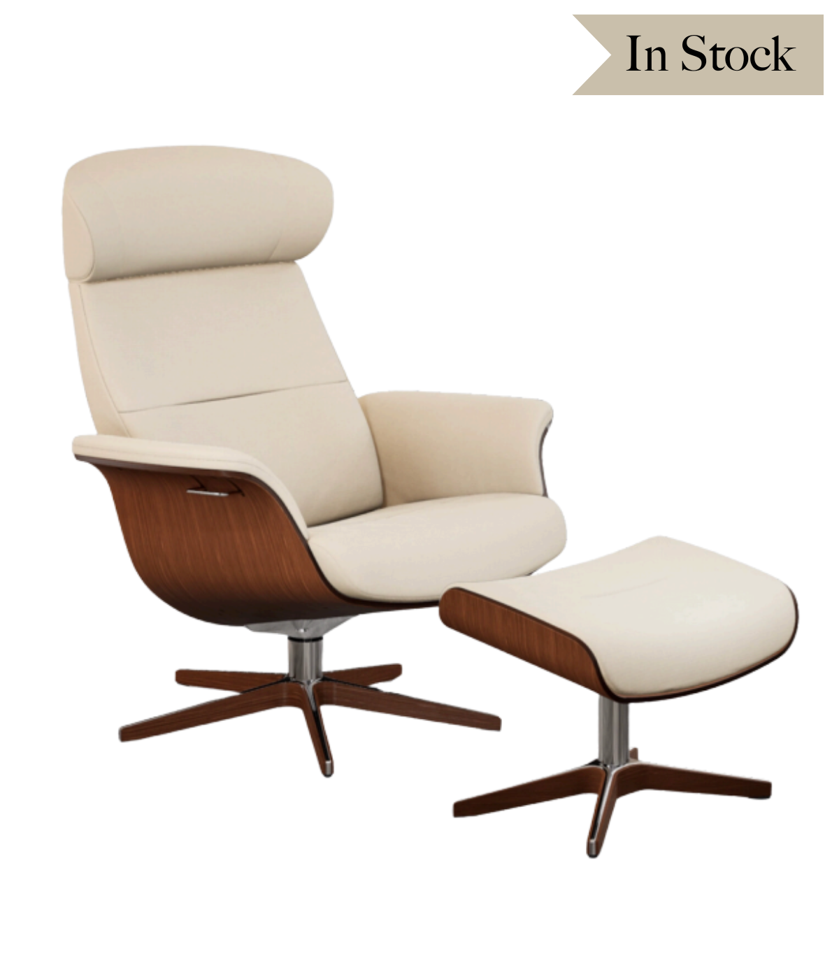 Timeout Armchair + Footstool – Dala Decor